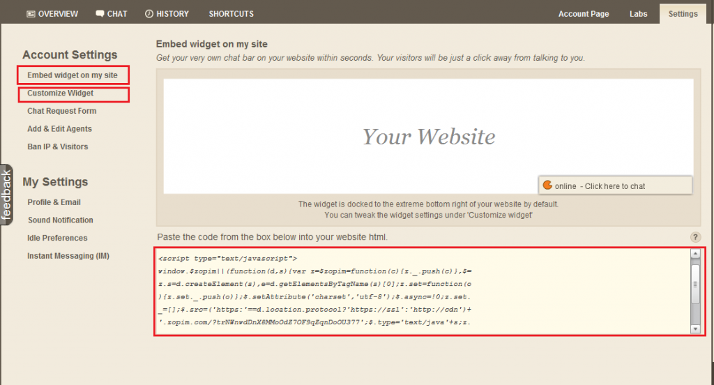 Integrating Zopim Live Chat in your Magento Store - MagePsycho Blog